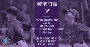 Play Baseball with the Coomera Cubs!